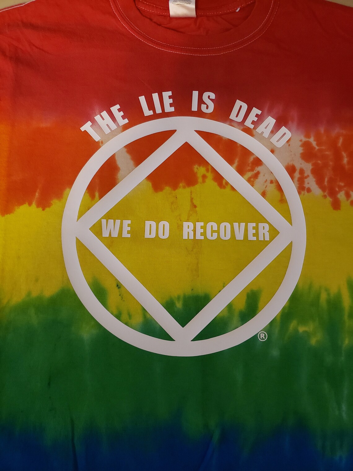 Narcotics Anonymous The lie is dead We Do Recover shirt | Etsy