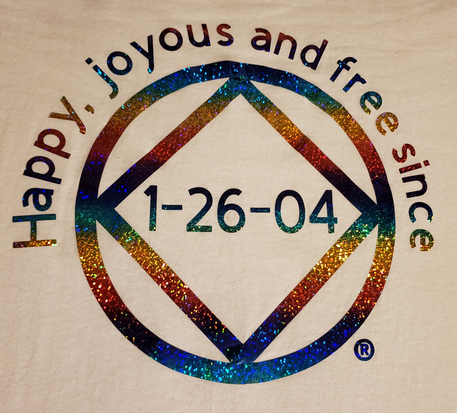 Custom Clean Date Narcotics Anonymous Shirt | Etsy