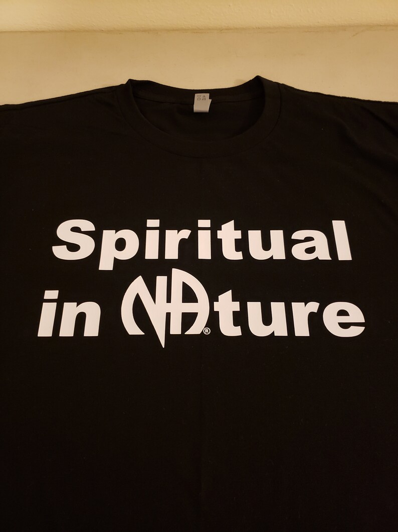 Narcotics Anonymous Tshirt Spiritual in Nature - Etsy