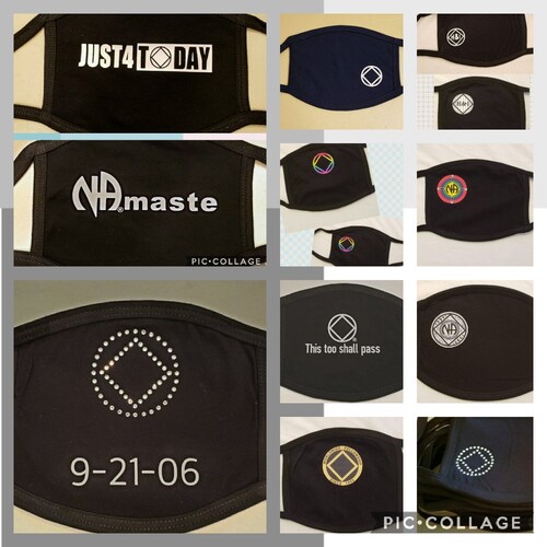 NA Clean Date Ceramic Coffee Cup 12 Step Narcotics Anonymous - Etsy