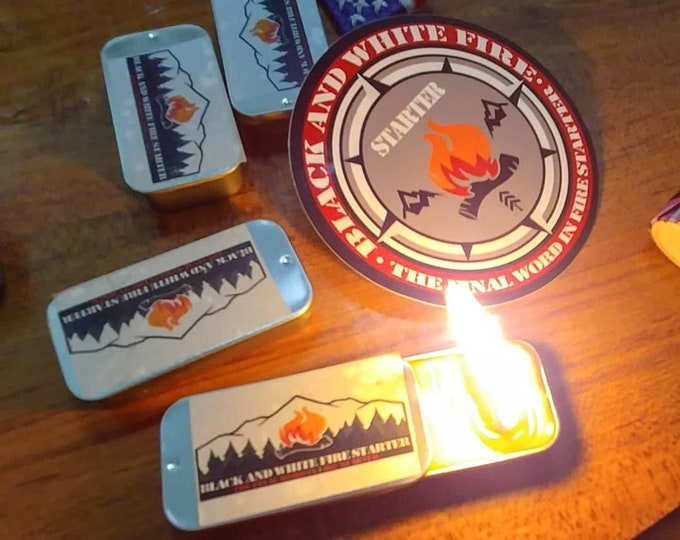 Micro Flint and Steel Forged Fire-starting Kit, Bushcraft, Survival ...