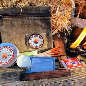 Blue Sky Fire Pouch (fire Starter) - Etsy