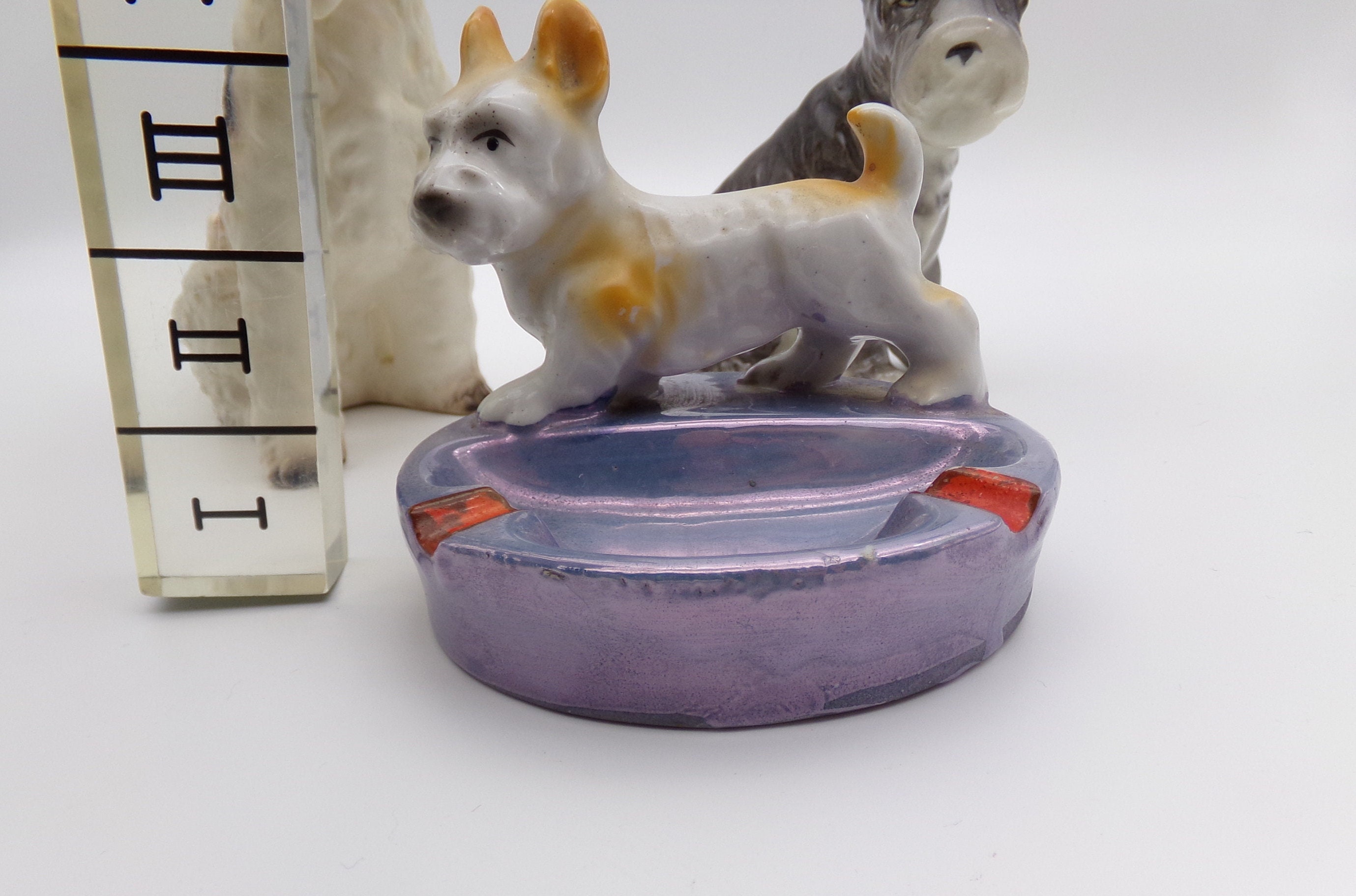 3 Antique Porcelain Dogs/ Terriers- Made in Japan - Etsy