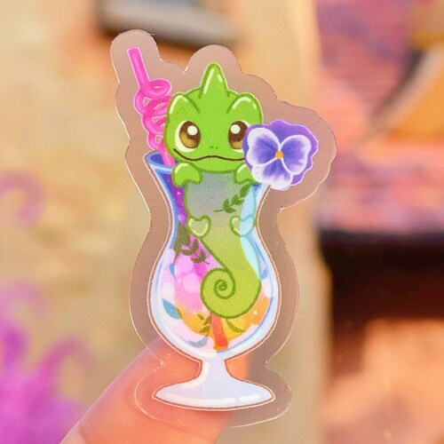 Pascal Mickey Balloon Rapunzel Tangled Transparent Laptop - Etsy