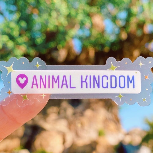 Epcot Destination Drop Pin Transparent Sticker/ Mickey Disney | Etsy