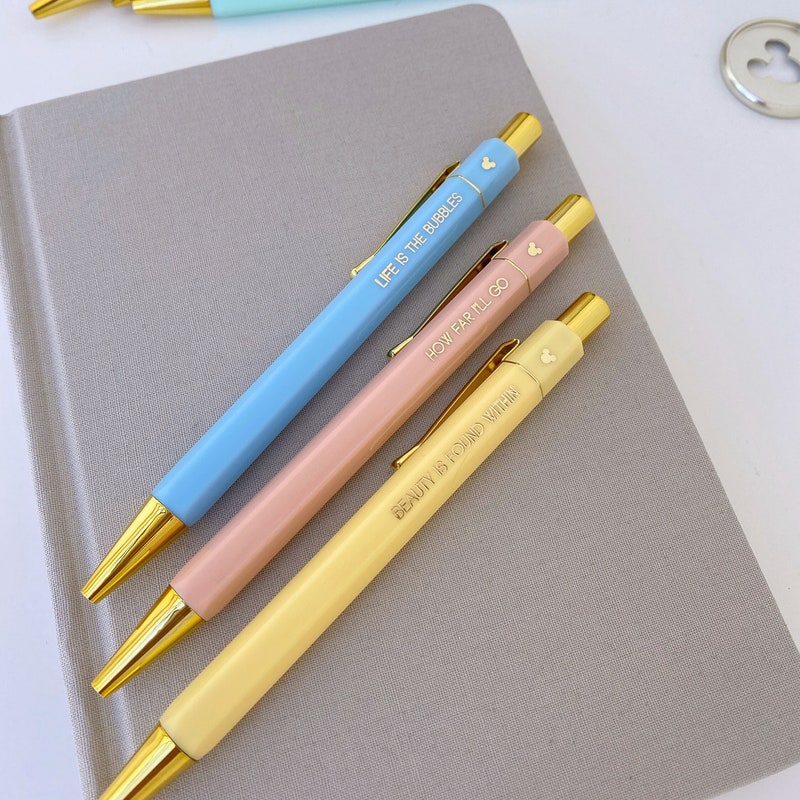 Disneys Princess Pens - Etsy