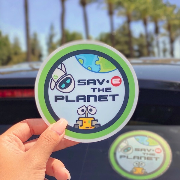 Save the Planet Bumper Sticker - Etsy