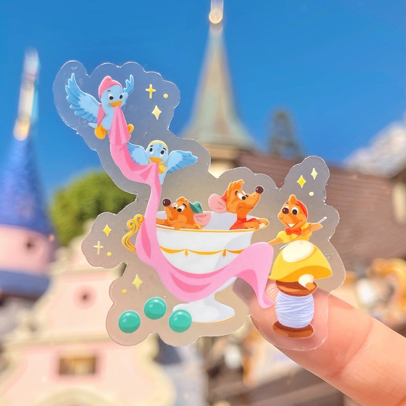 Cinderella Stickers - Etsy