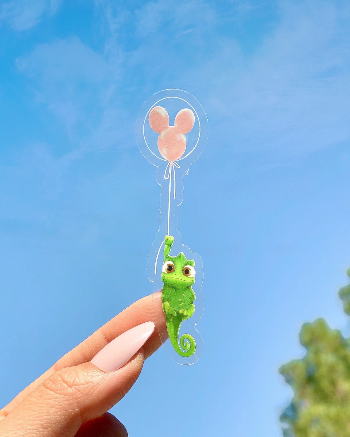 Pascal Mickey Balloon Rapunzel Tangled Transparent Laptop - Etsy