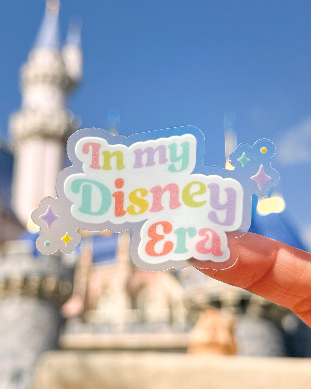 In My Disney Era Transparent Disney Laptop Sticker/ Pastel Eras ...