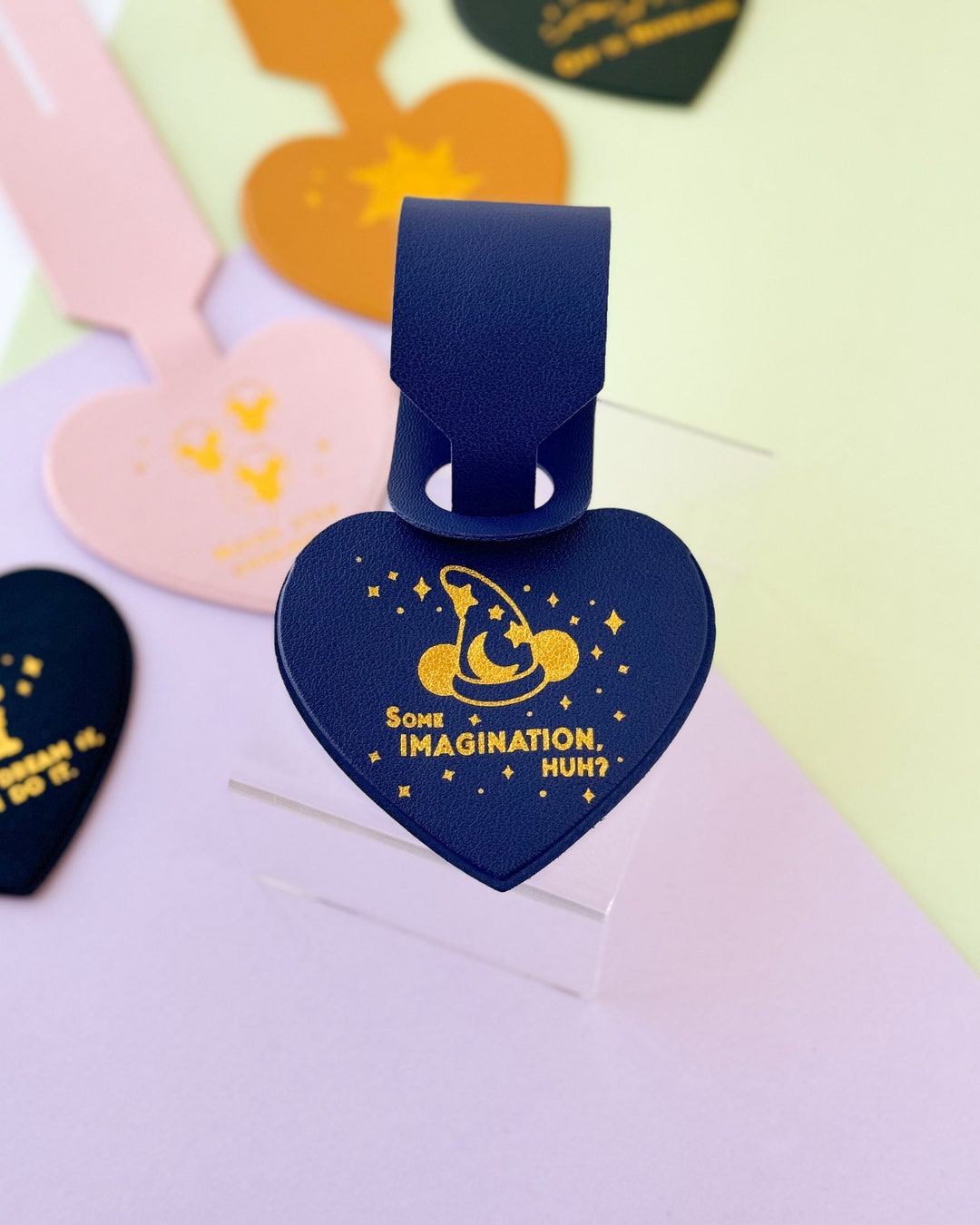 Some Imagination Huh Sorcerer Mickey Bag Tag/ Magical Travel ID Tag for ...