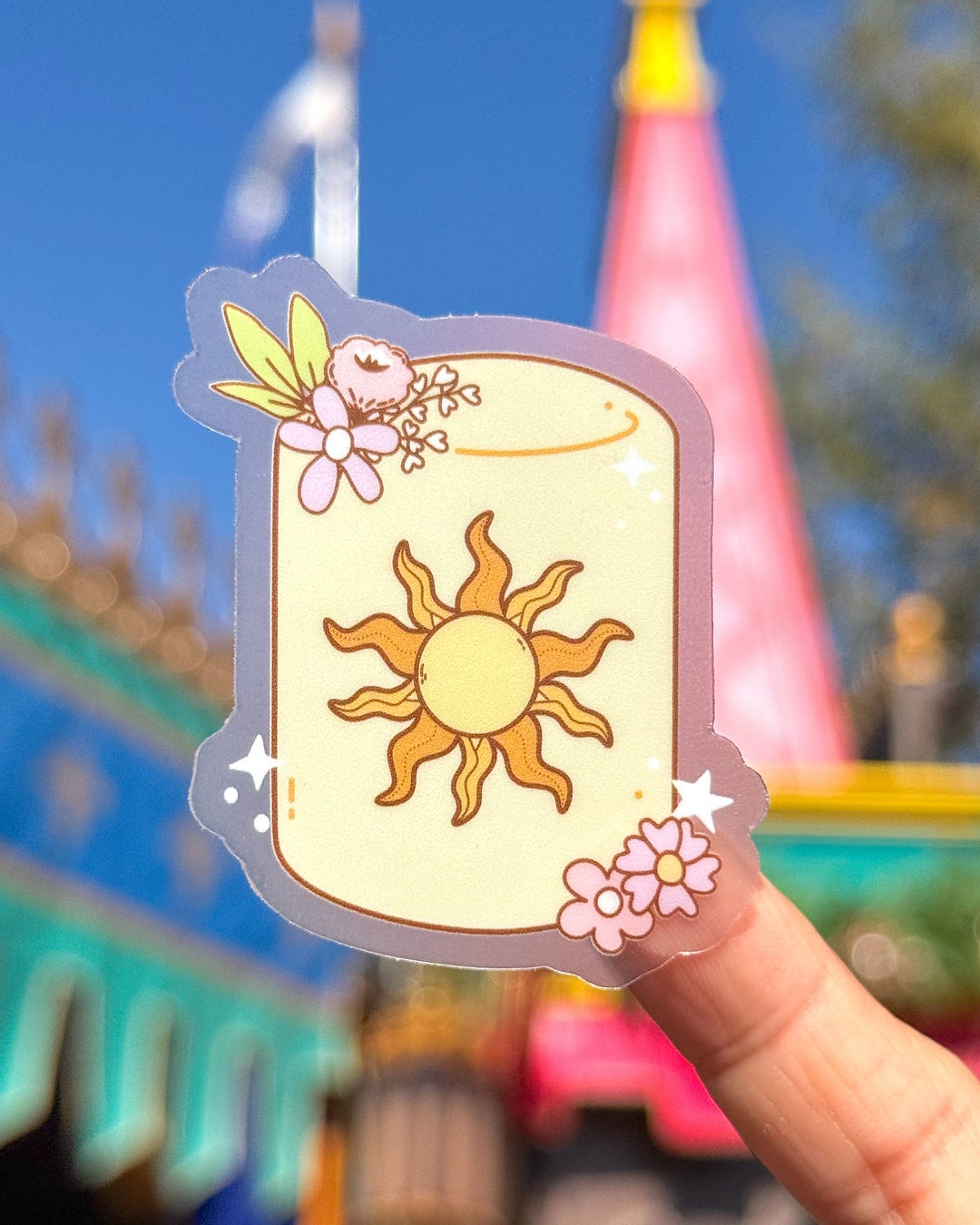 Tangled Lantern (animator's Version) Transparent Stickers/ Rapunzel ...