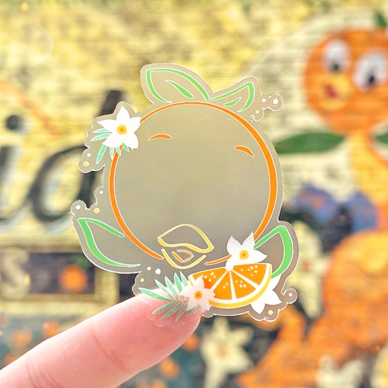Florida Orange Blossom Car Decal - Etsy