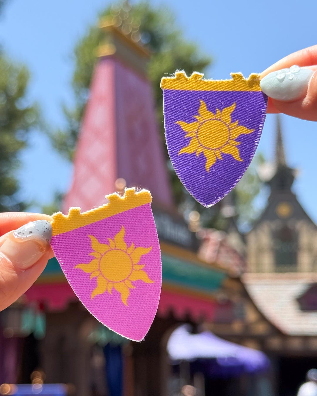 Lost Princess Flag Fabric Sticker/ Sun Rapunzel Tangled Disney Decal ...