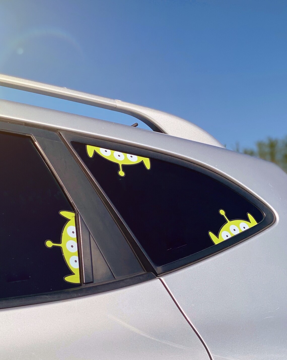 Toy Story Alien Peeker Transparent Car Decal/pixar Peekaboo - Etsy