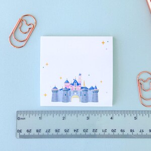 Sleeping Beauty Castle DLR Post It/ Disney Parks 50 Sheets Sticky Note ...