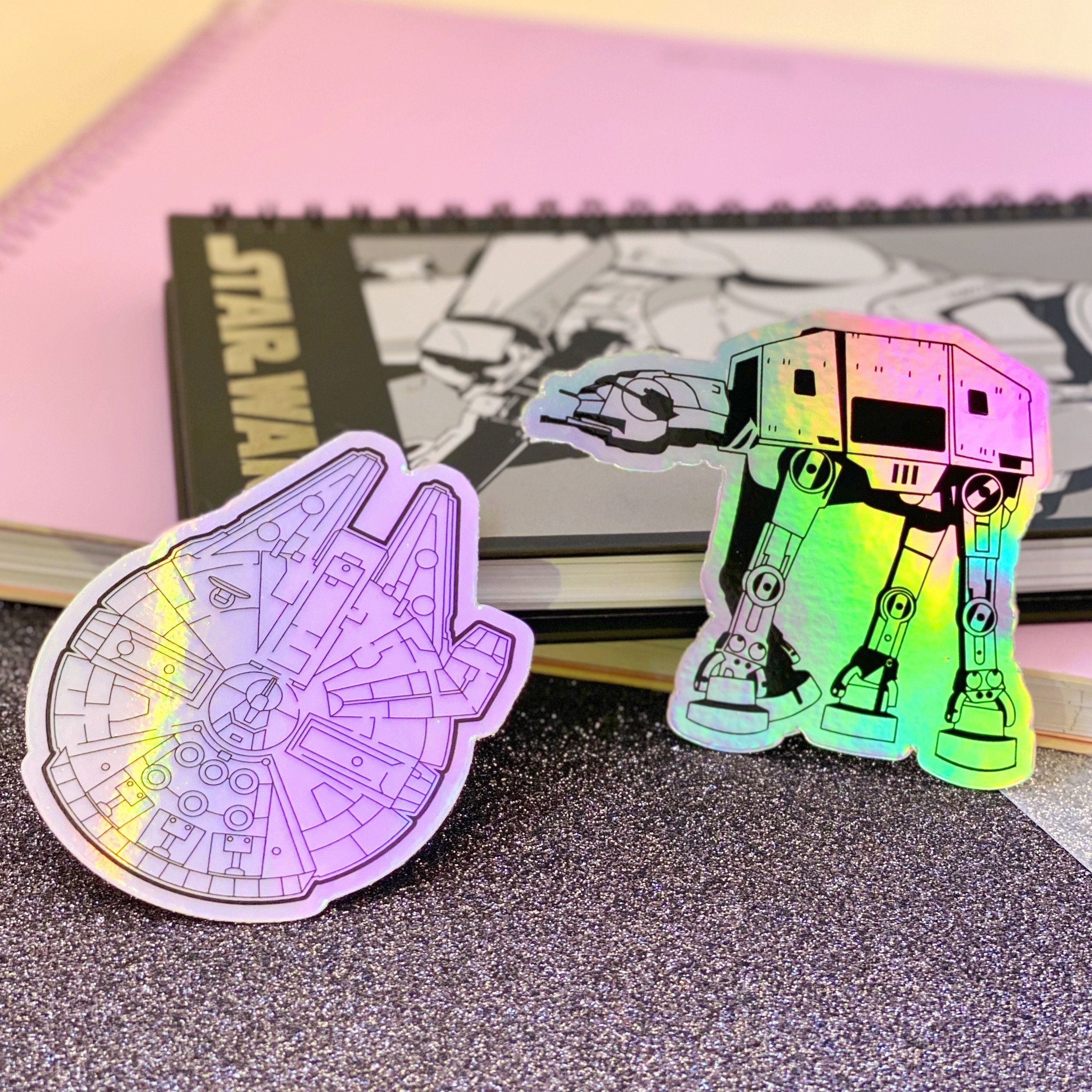R2D2 Holographic Droid Sticker/ Star Wars Disney Laptop - Etsy