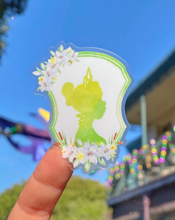 Princess Tiana Die Cut Vinyl Sticker Princess and The Frog Water ...