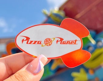 Pizza Planet Stickers - Etsy