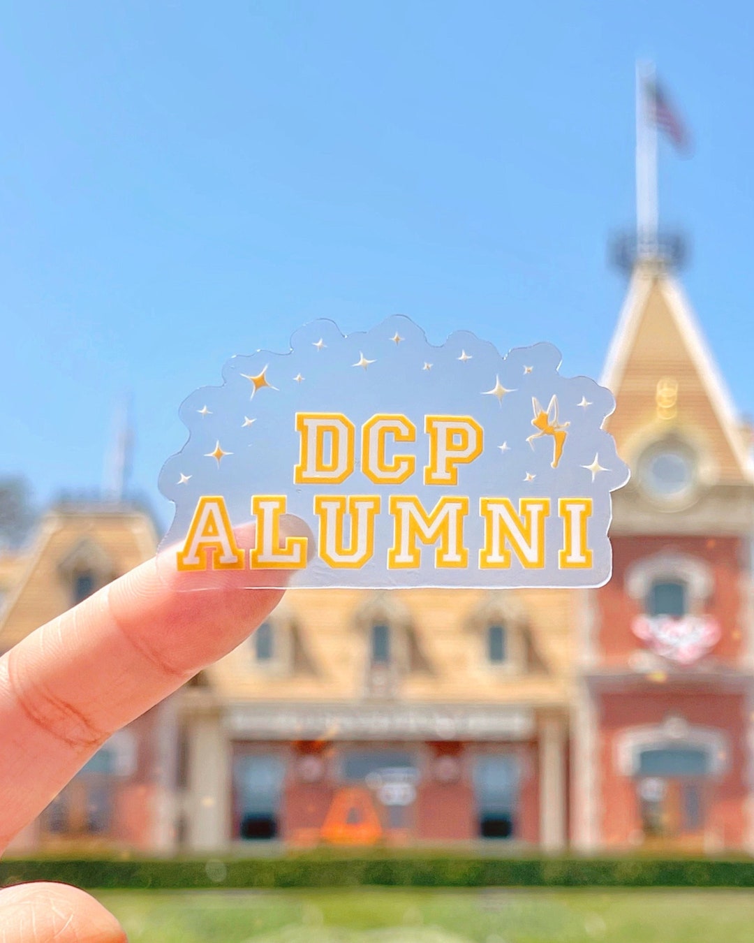 DCP Alumni Transparent Laptop Sticker/ Disney College Program Graduate ...