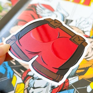 Deadpool's Assets Sensory Sticker/ Marvel Comic Breathing Calming ...