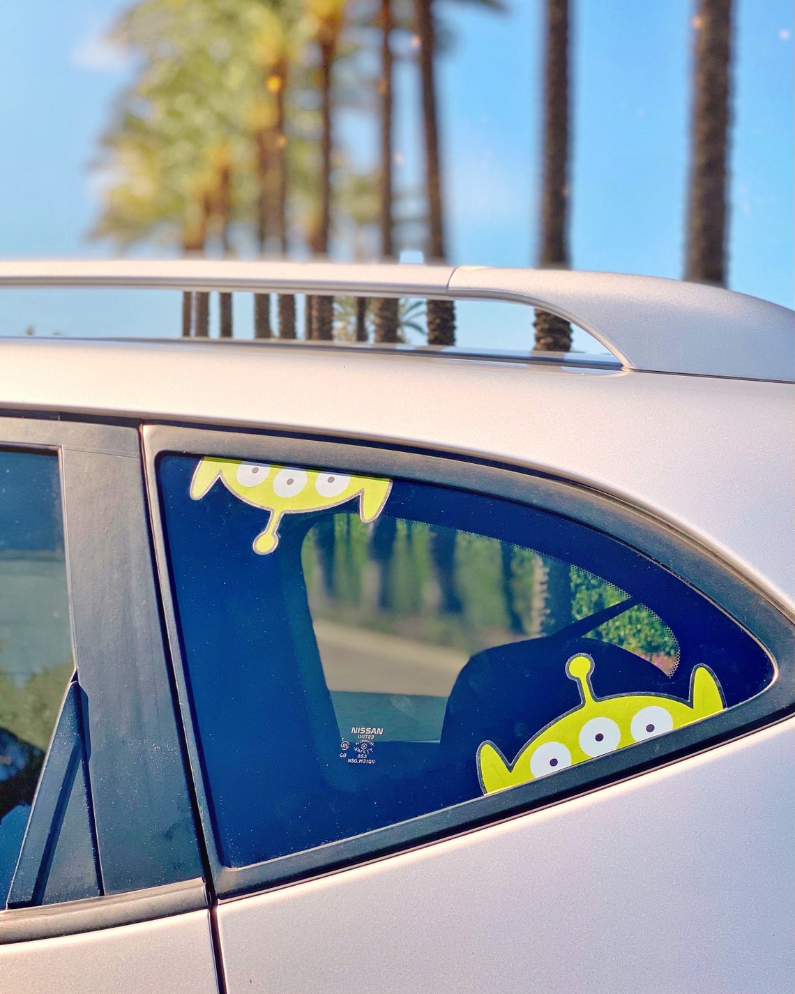 Toy Story Alien Peeker Transparent Car Decal/pixar Peekaboo - Etsy