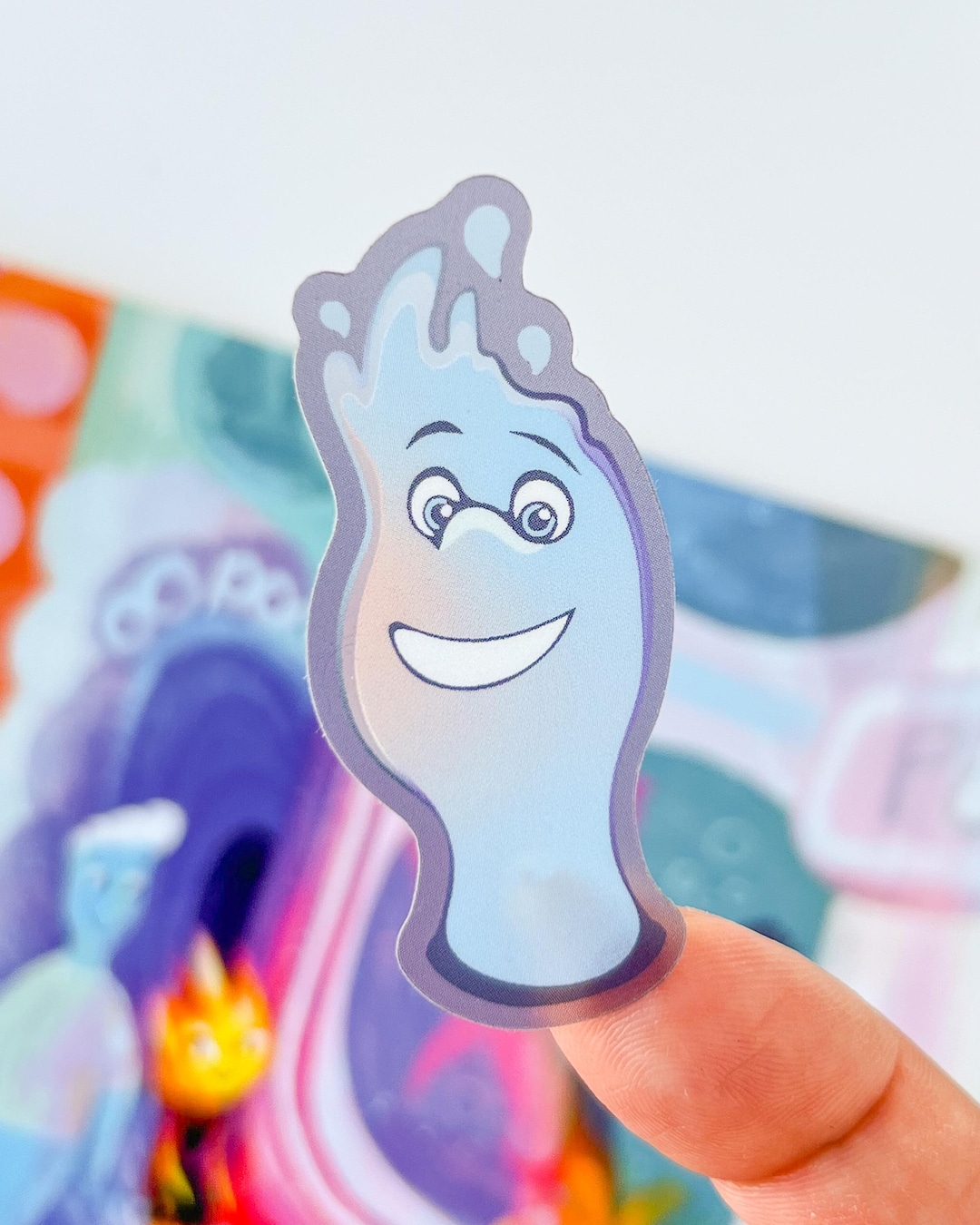 Wade Semi Transparentsticker/ Elemental Ember Couple Matching Set ...