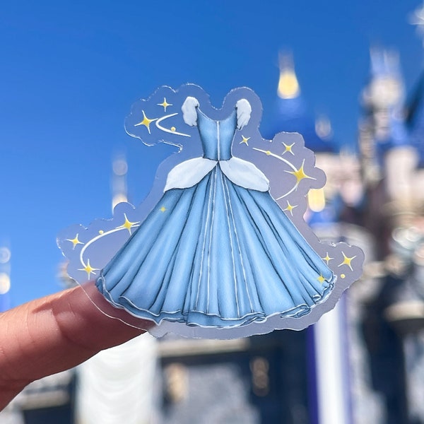 Cinderella Stickers - Etsy