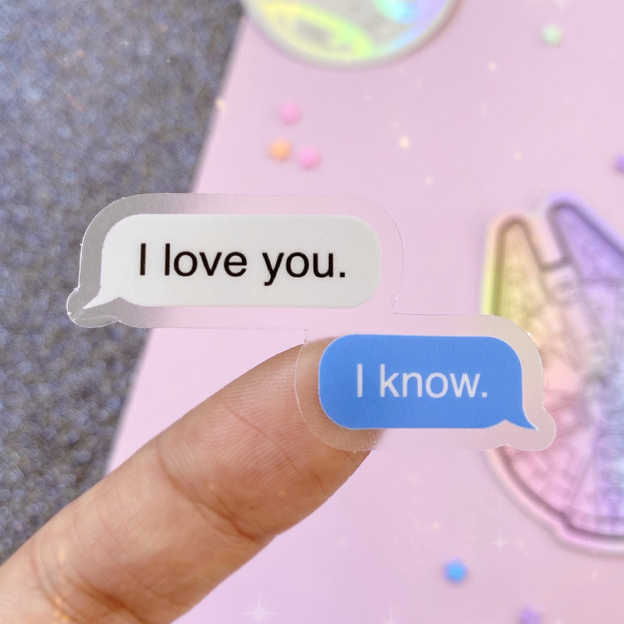 Star Wars Text Messages Transparent Laptop Stickers/ Han Solo - Etsy