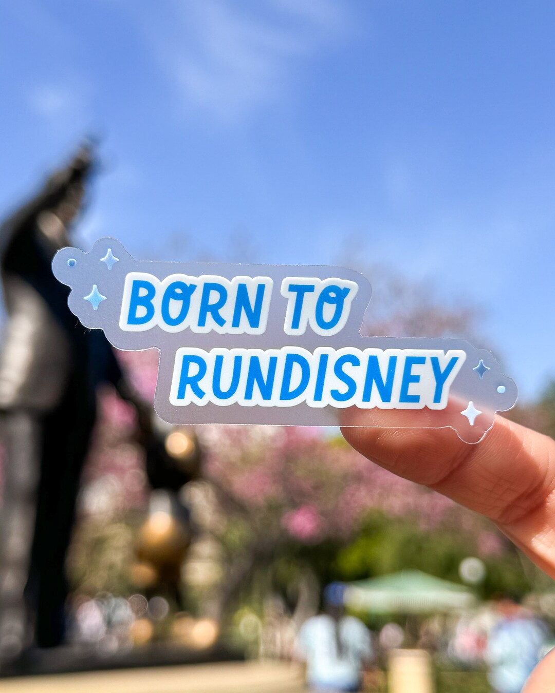 Born to Rundisney Transparent Disney Laptop Sticker/ 5K Marathon ...