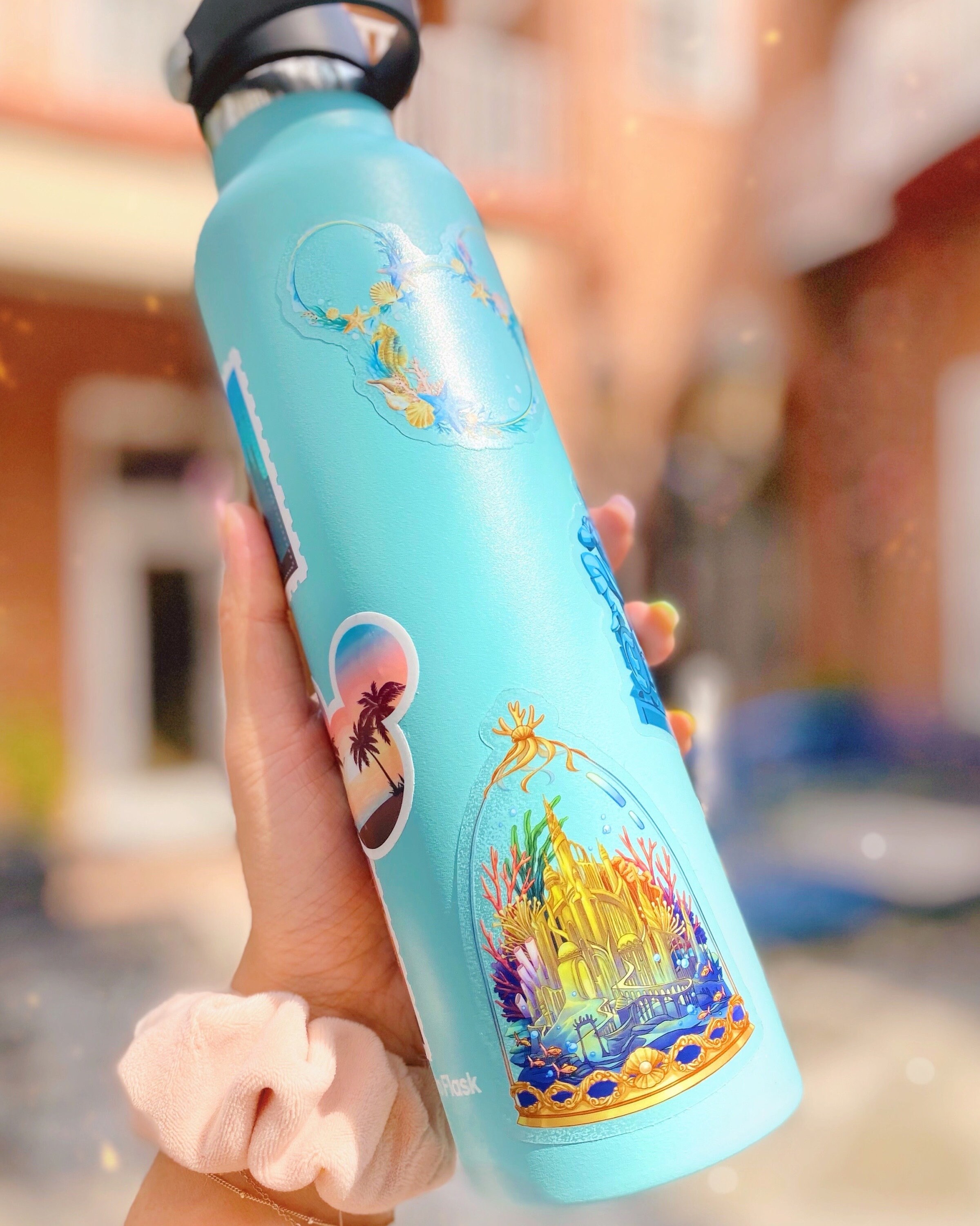 Under the Sea Castle Ariel Aquarium Transparent Sticker/ Ariel - Etsy