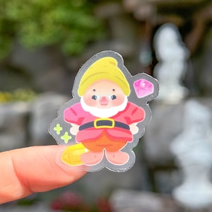 Dwarfs Sticker Bundle Collection (9 Stickers)/ Snow White Dopey Grumpy ...