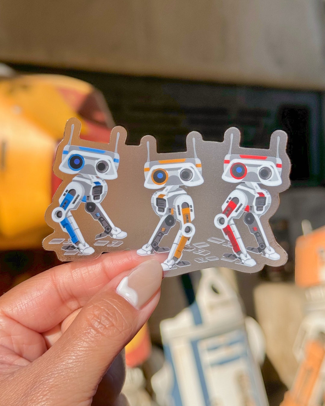 BD-1 Droid Transparent Laptop Sticker/ Star Wars Rebel Alliance Han ...