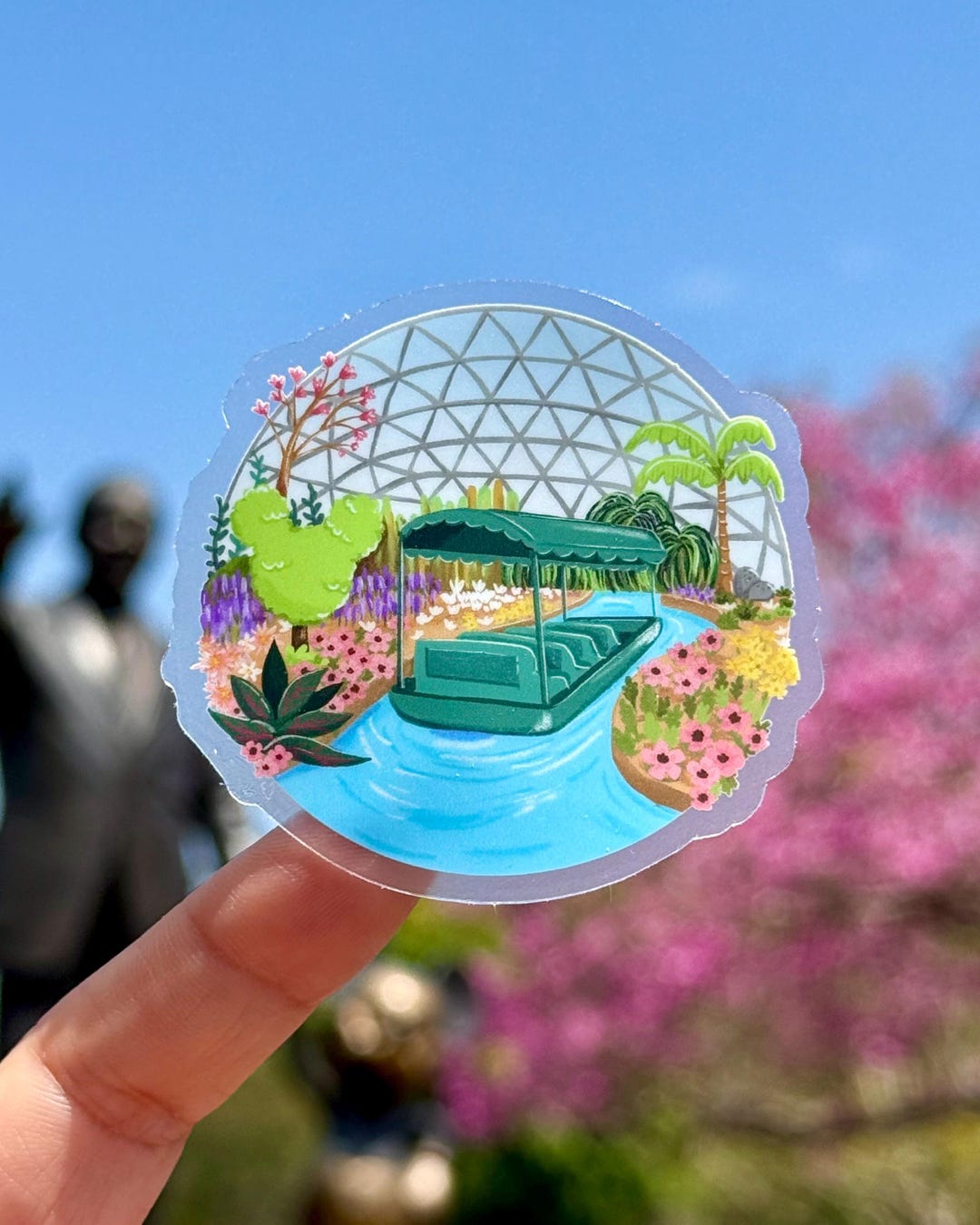 Living With the Land Transparent Disney Laptop Stickers/ Epcot ...
