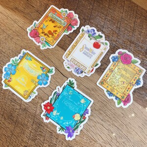 Enchanted Floral Storybook Collection Disney Laptop Stickers/ Classic ...