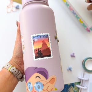 Mining Dwarfs Wreath Transparent Laptop Sticker Disney Decal/ Snow ...