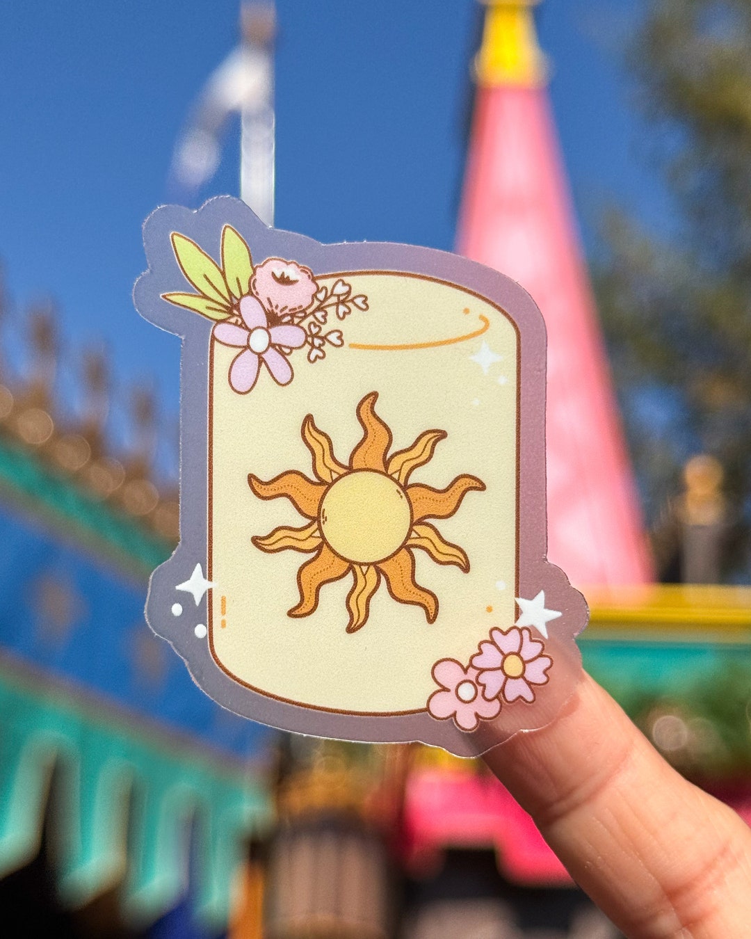 Tangled Lantern animator's Version Transparent Stickers/ Rapunzel ...