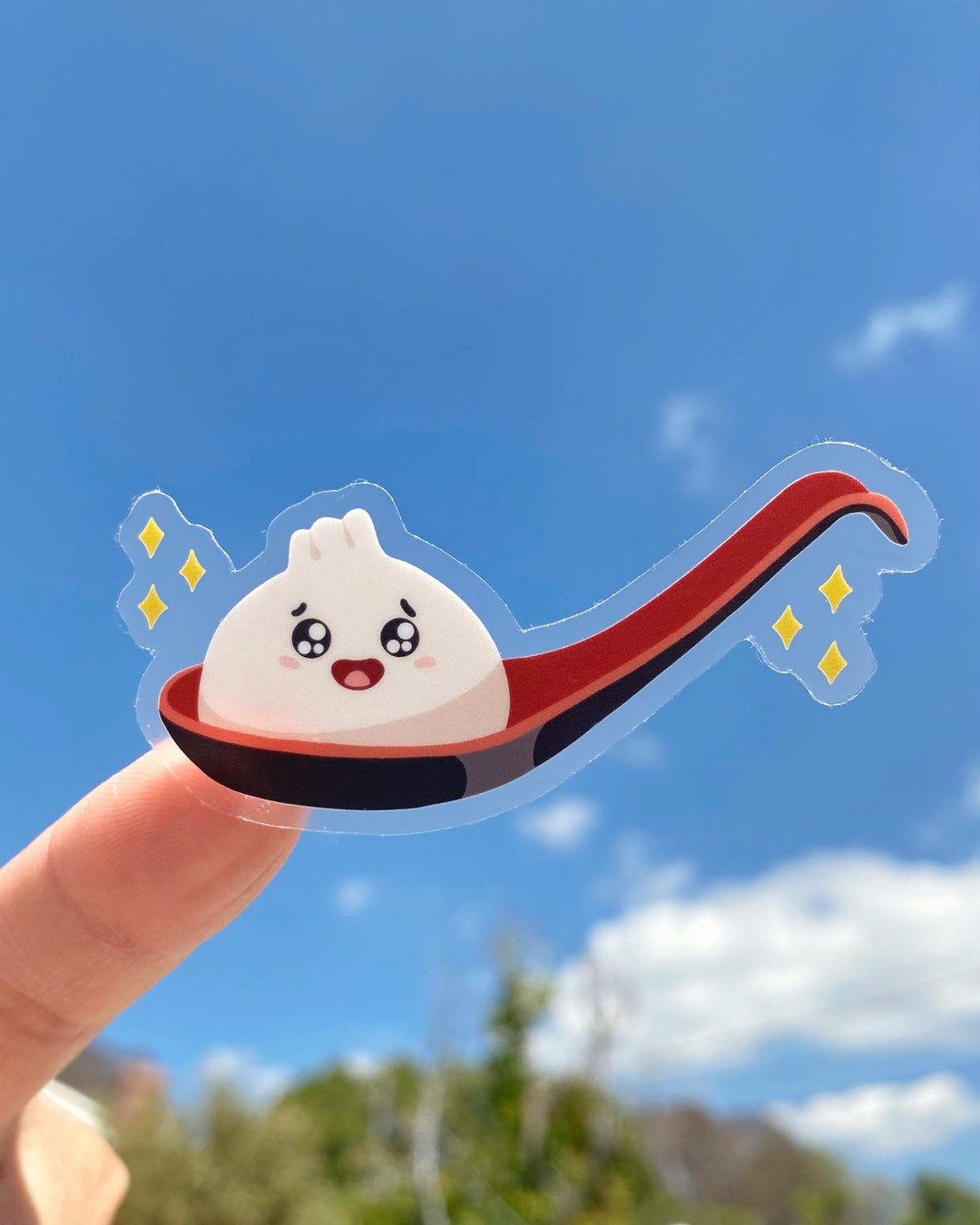 Bao God of Dumplings Transparent Sticker/ Thor Funny Disney Marvel ...