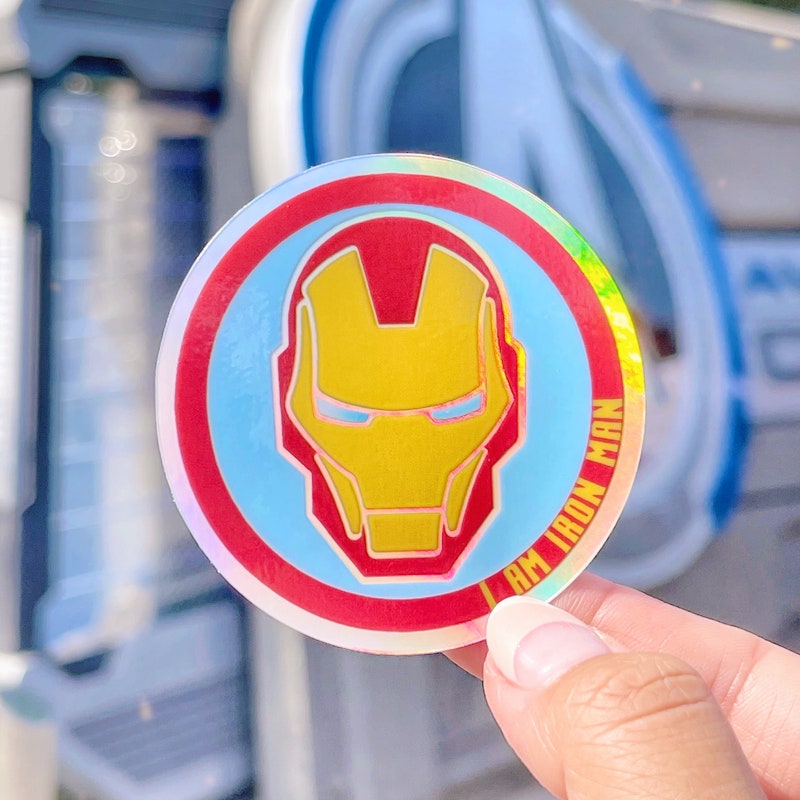 Iron Man Decal - Etsy