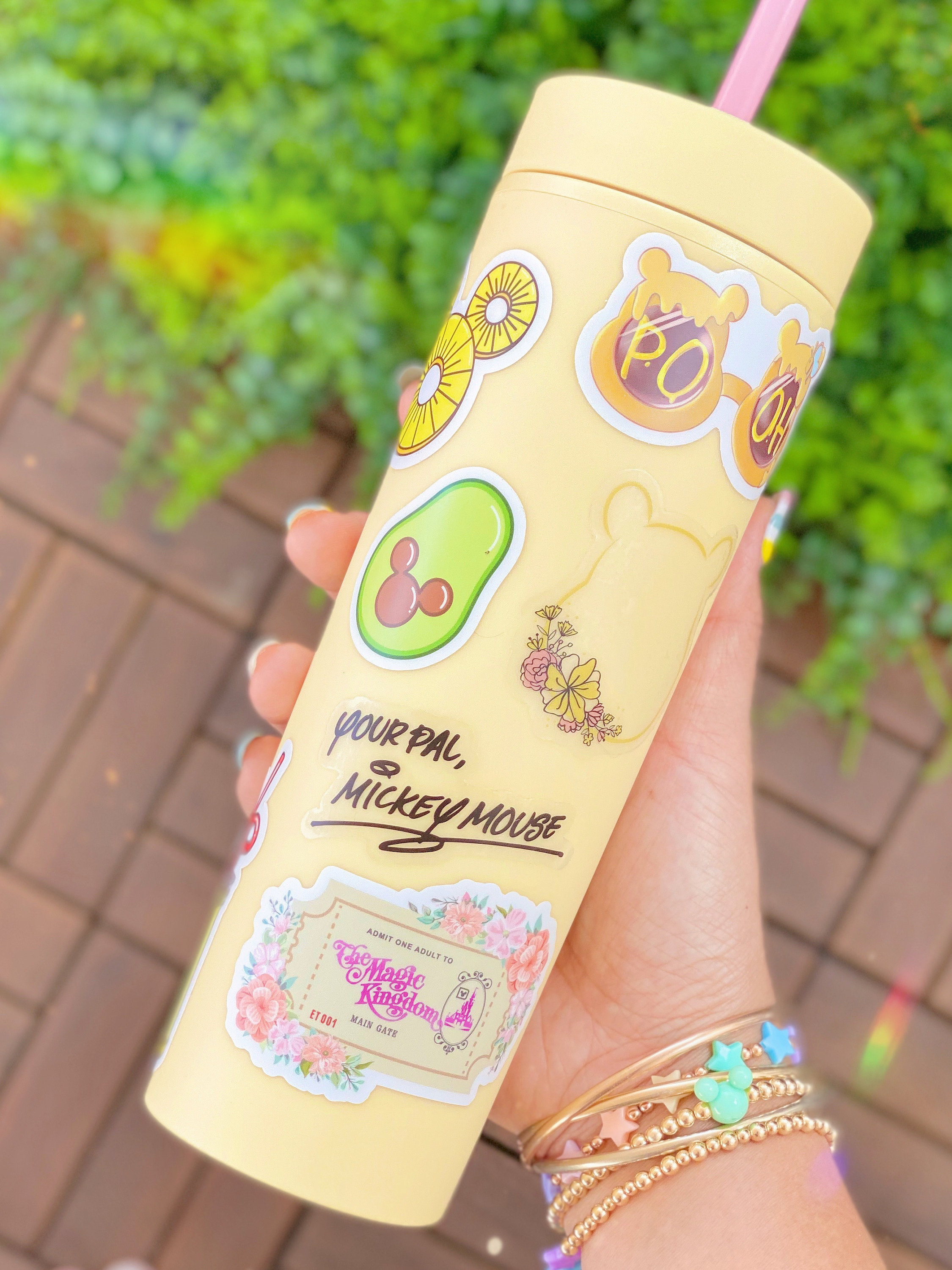 Your Pal Mickey Autograph Transparent Sticker/ Signature - Etsy