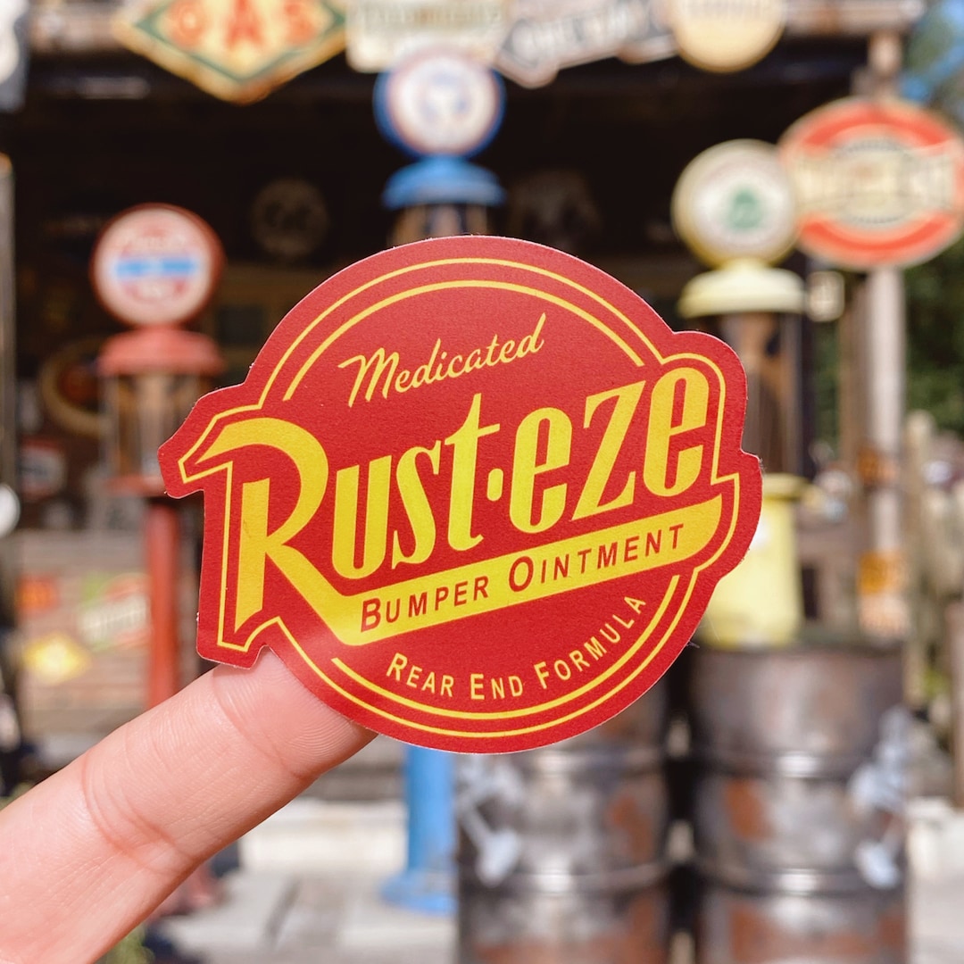 Rusteze Sticker/ Carsland Radiator Springs Lightning Mcqueen Cars ...