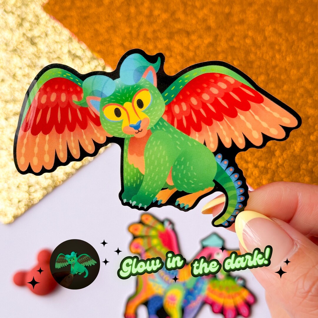 Pepita Alebrije Glow in the Dark Sticker/ Spirit Guardian Disney Coco ...