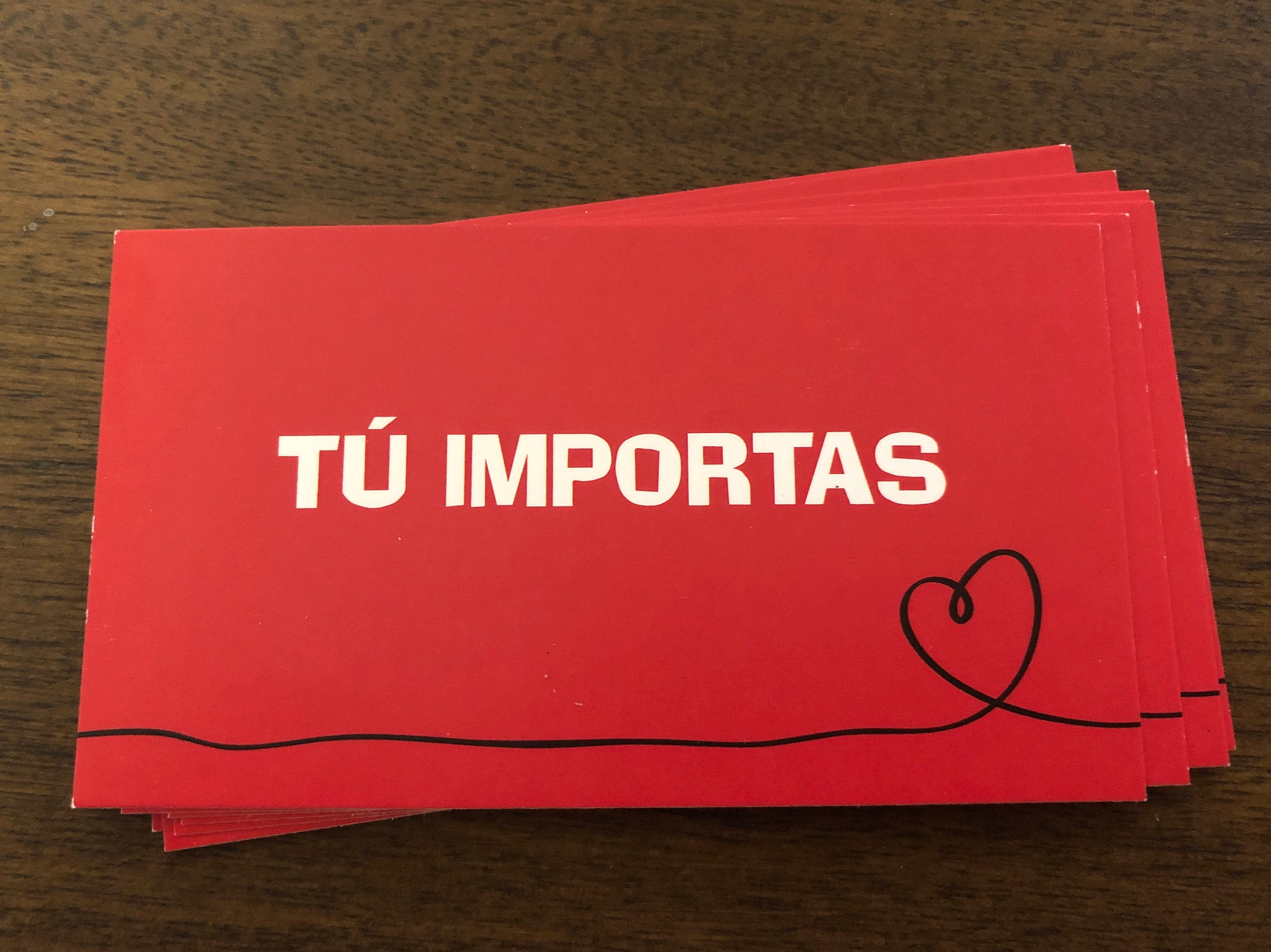 TU IMPORTAS Spanish You Matter Cards 50 100 - Etsy