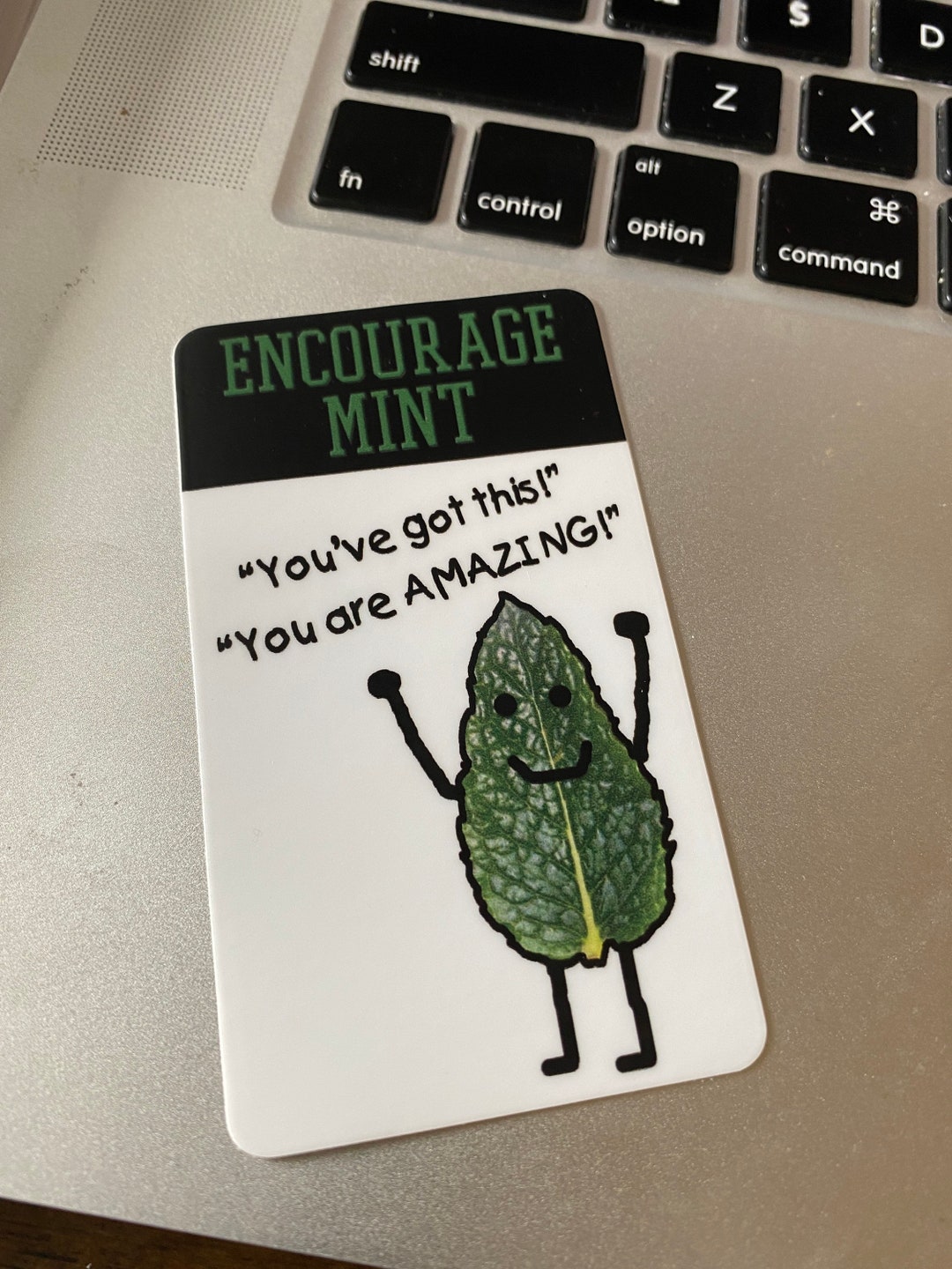 ENCOURAGE MINT Sticker 3.5 X 2weatherproof Vinyl - Etsy