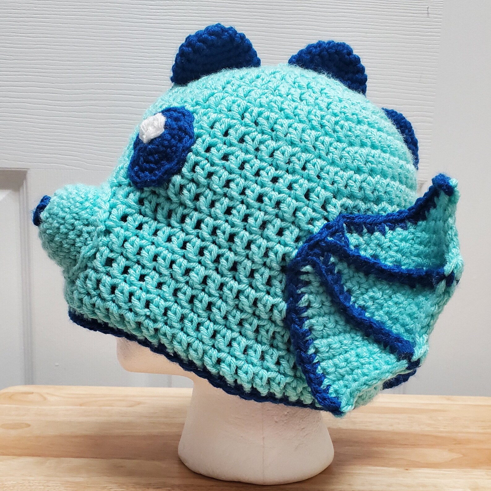 Crocheted Sea Monster Hat Beanie - Etsy