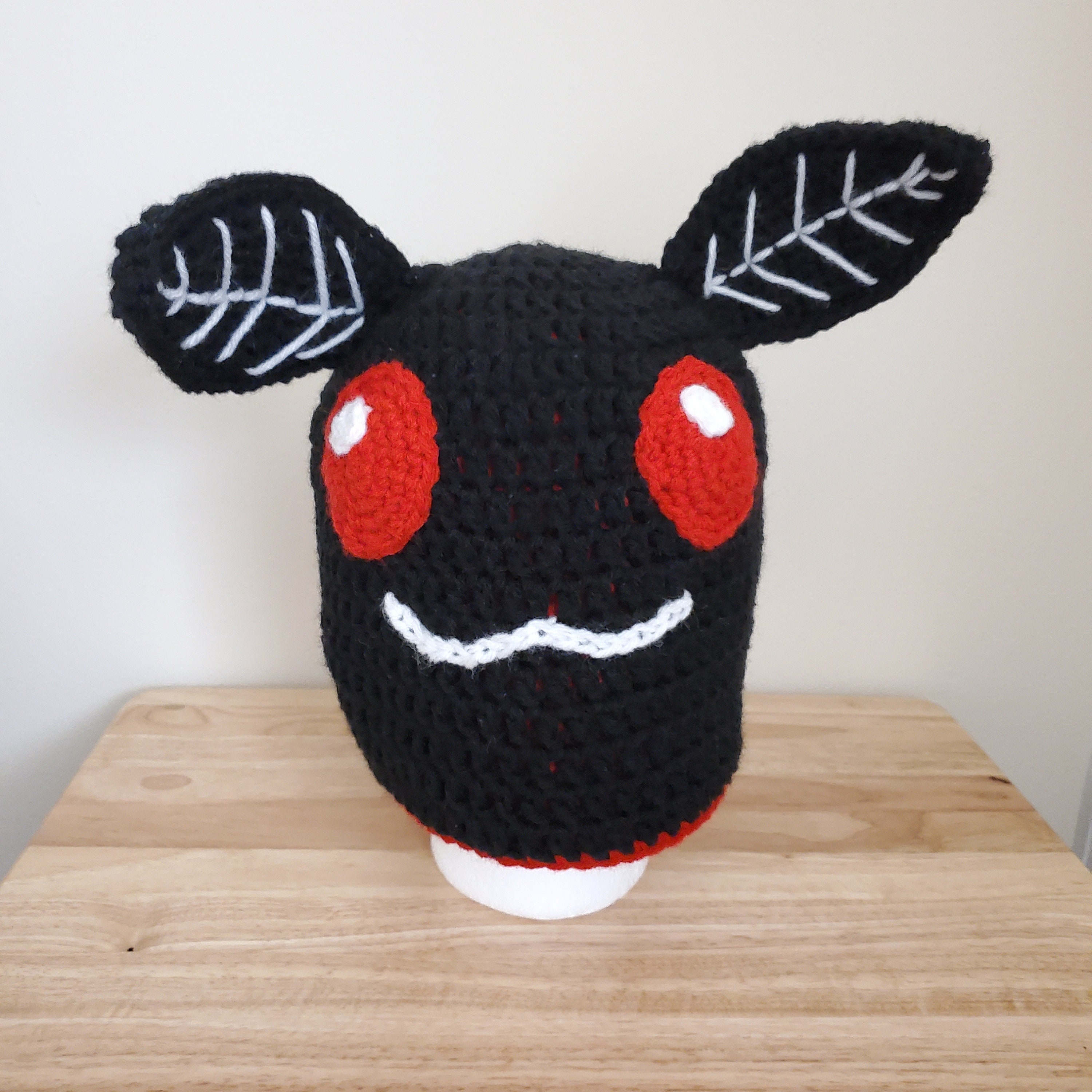 Crocheted Mothman Hat Beanie - Etsy