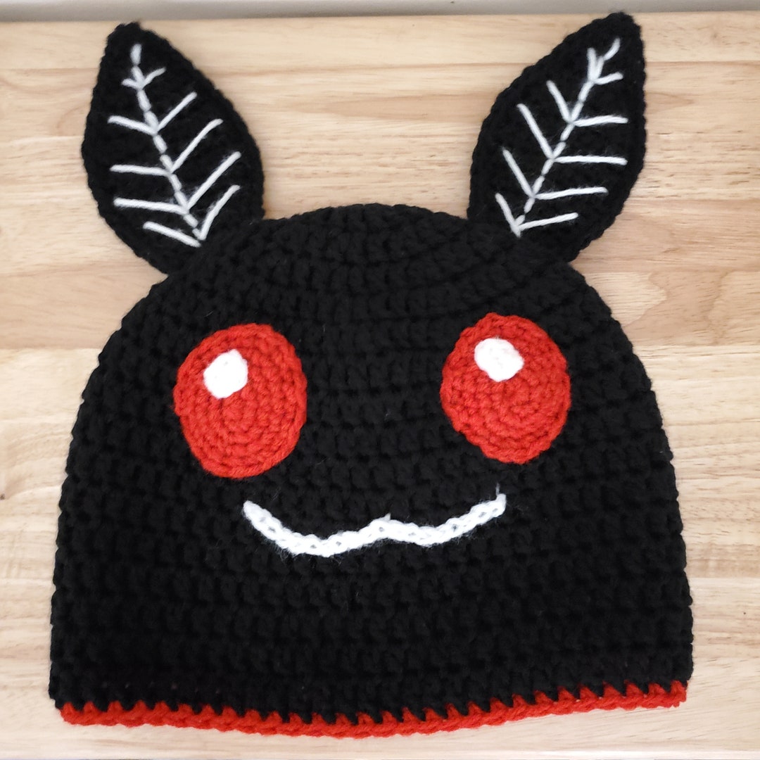Crocheted Mothman Hat Beanie - Etsy