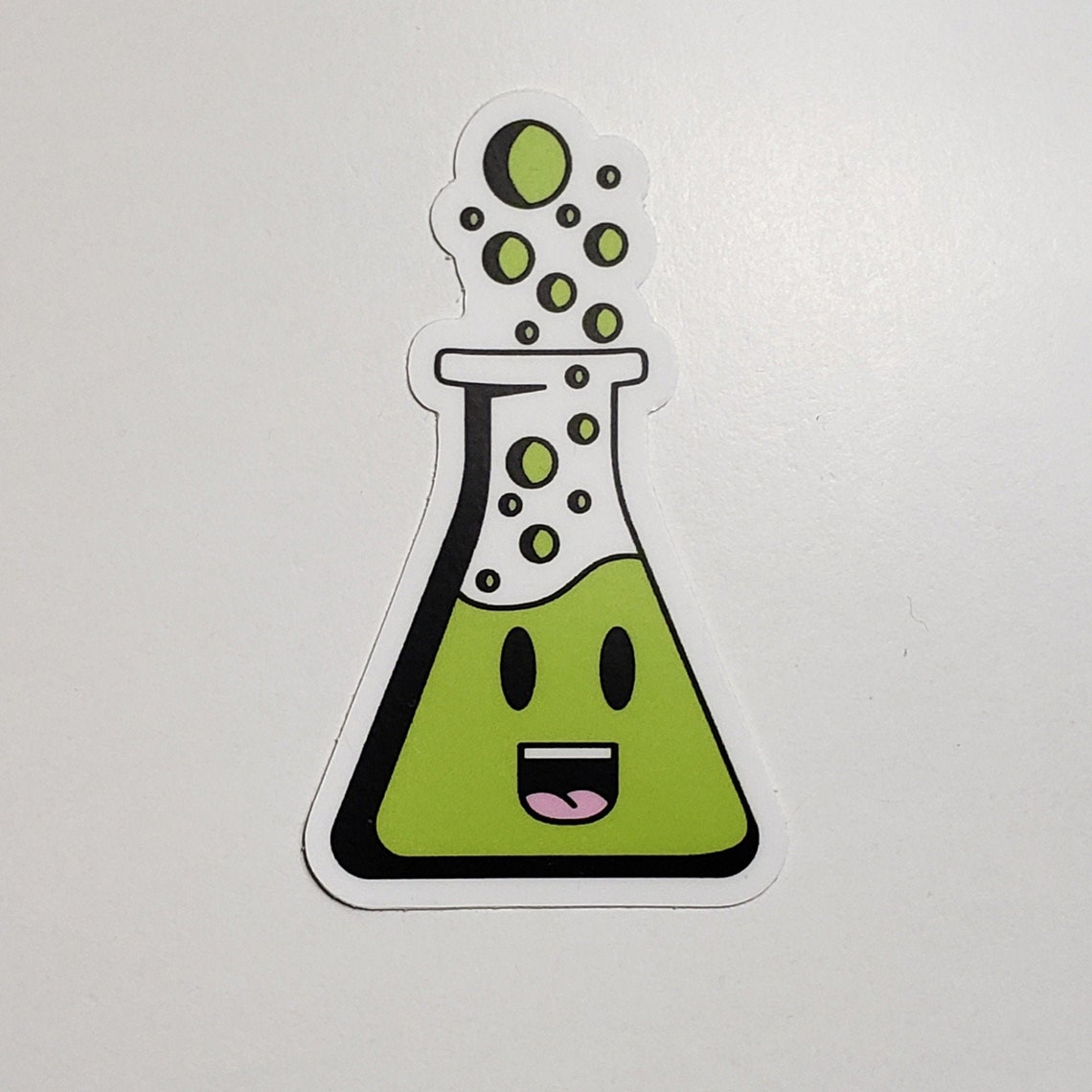 Cute Science Beaker Sticker Decal - Etsy New Zealand