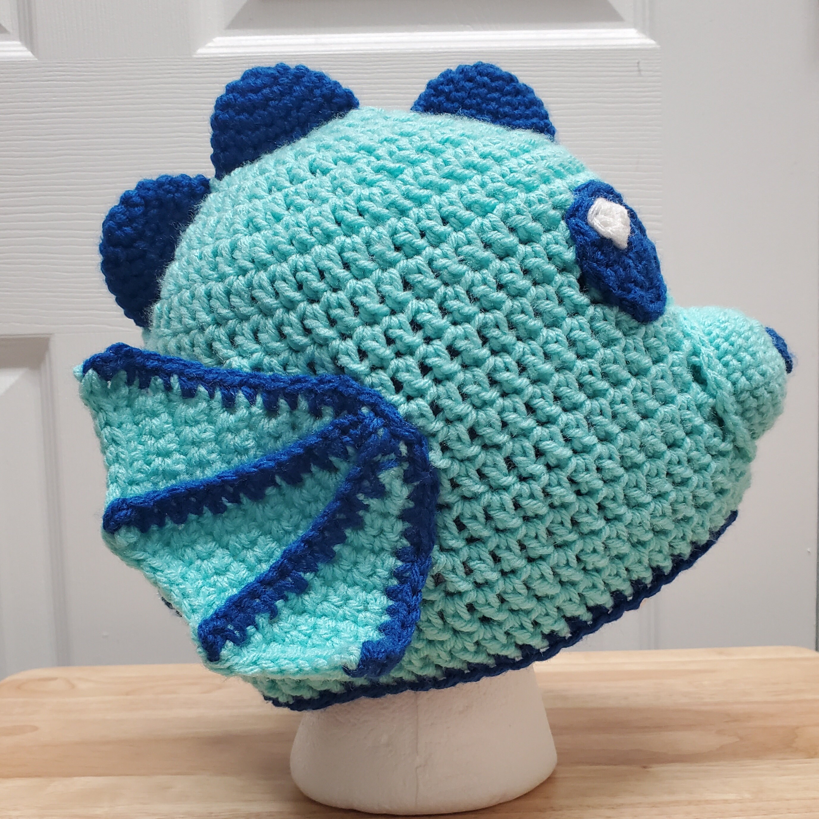 Crocheted Sea Monster Hat Beanie - Etsy