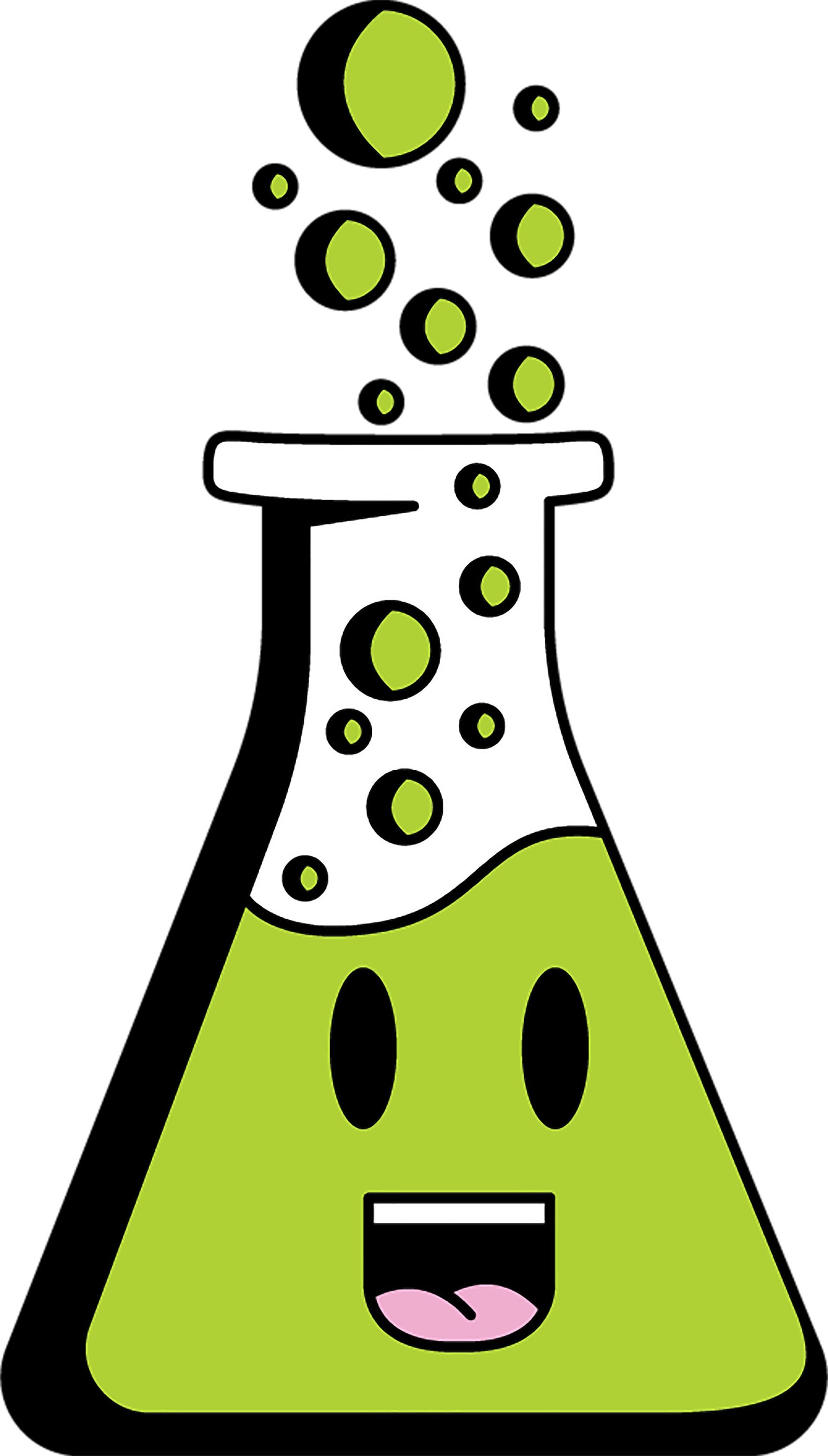 Cute Science Beaker Sticker Decal - Etsy New Zealand